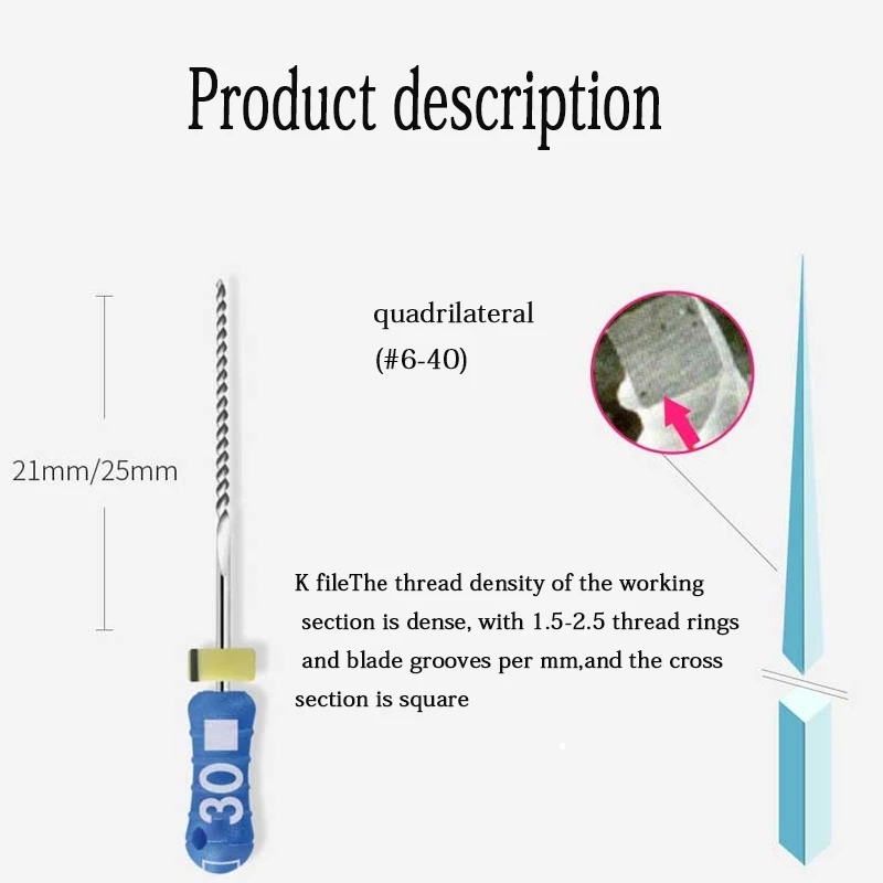 Lime K-Files M-Access N°20 (boîte de 6 limes) DENTSPLY (original) – Dex